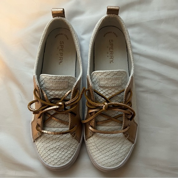 Sperry | Shoes | Sperry Topsider Memory Foam Boat Shoe Womens 85 | Poshmark